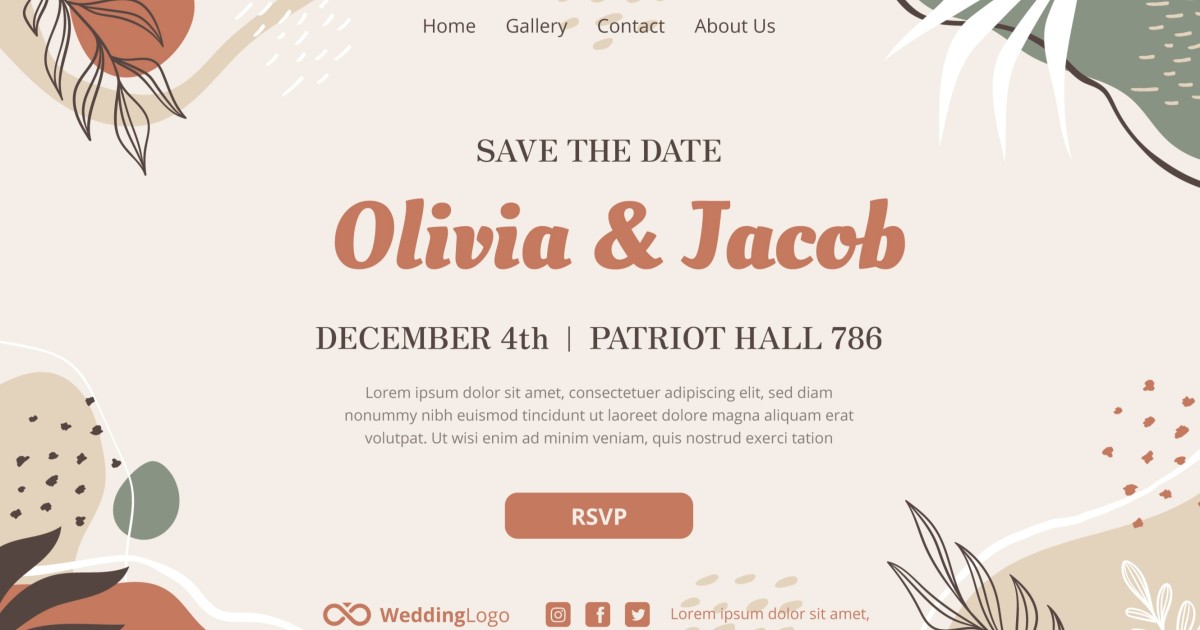 Ketahui Jenis-Jenis Tampilan Undangan Website Pernikahan - Wedew